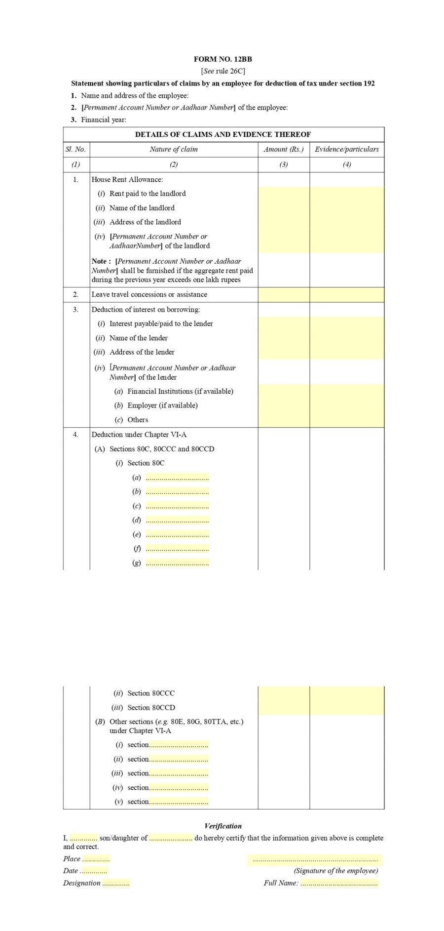 How to handle investment declaration in payroll? | Asanify