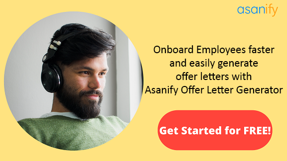 Job Offer Letter Template: How to create an amazing one? | Asanify