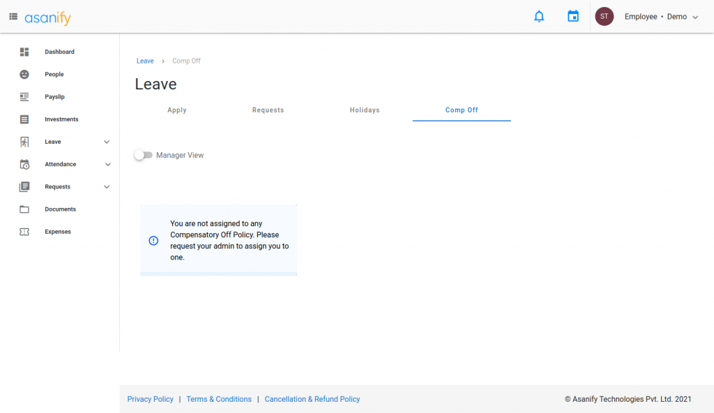 Compensatory off: Rules and everything else you need to know! | Asanify